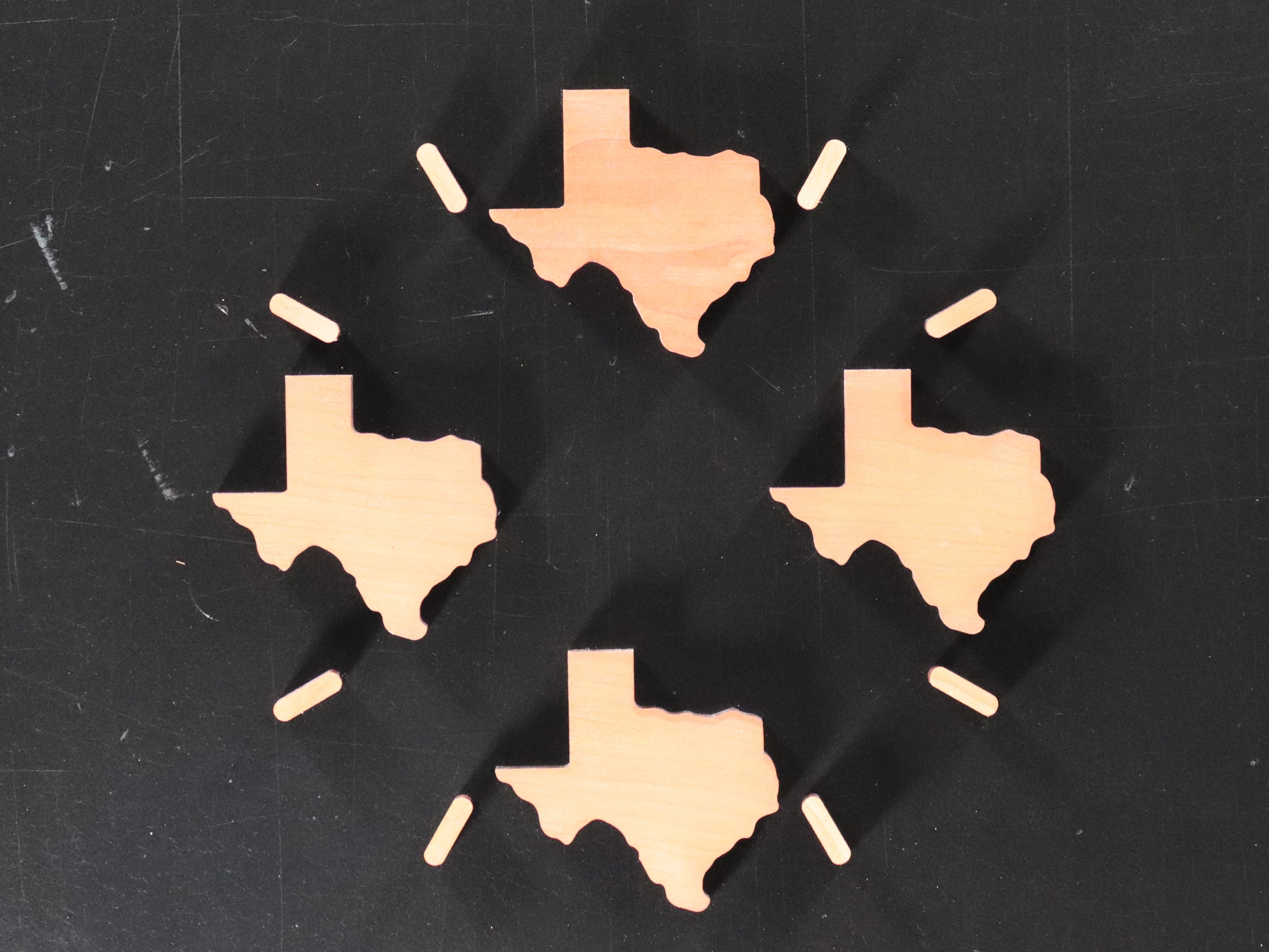 Clock--Texas Inlays | Slab Stitcher