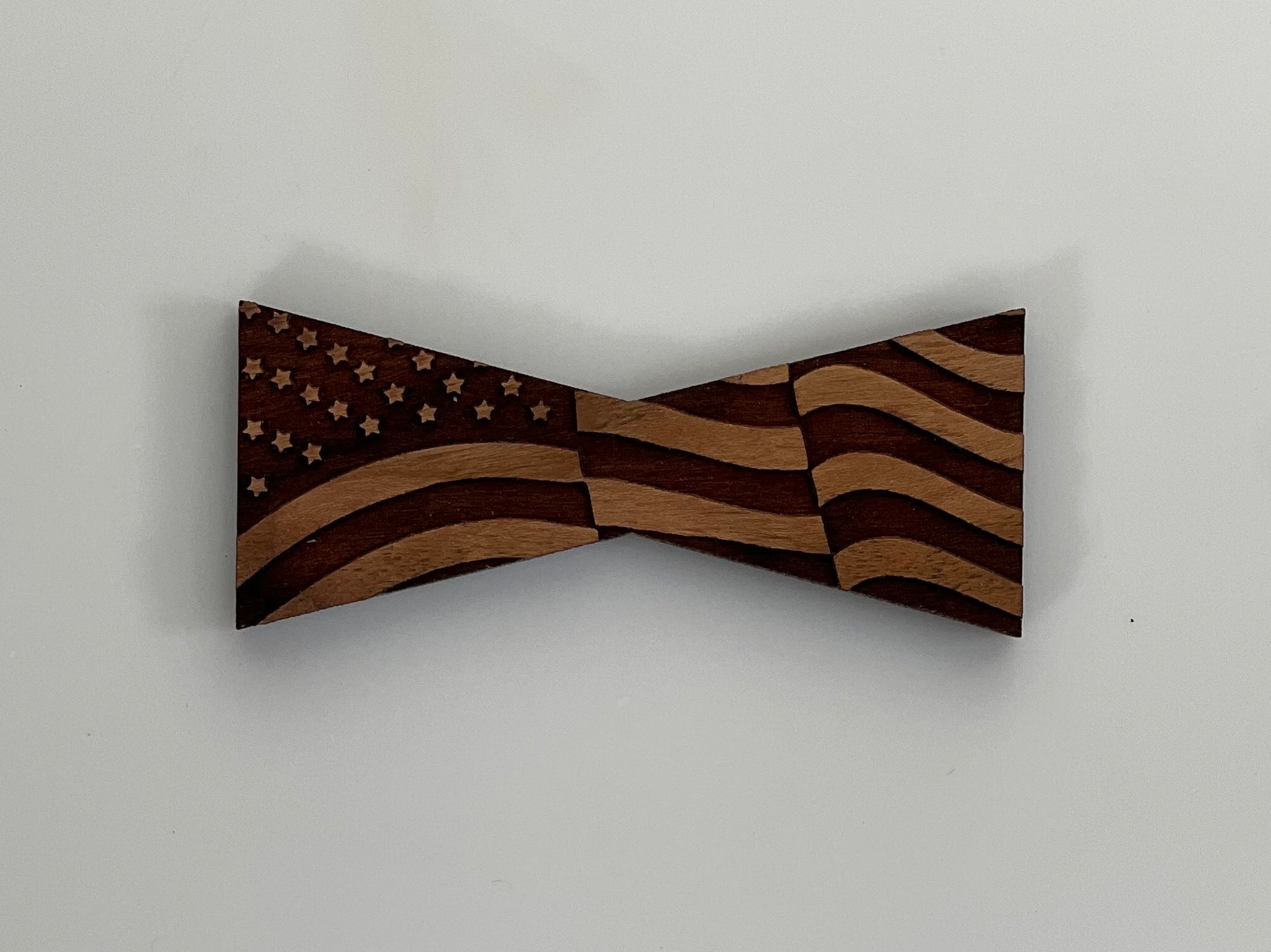 Bowtie--Large Patriotic Waving Flag Bowtie Inlays (1112L Series) | Slab ...