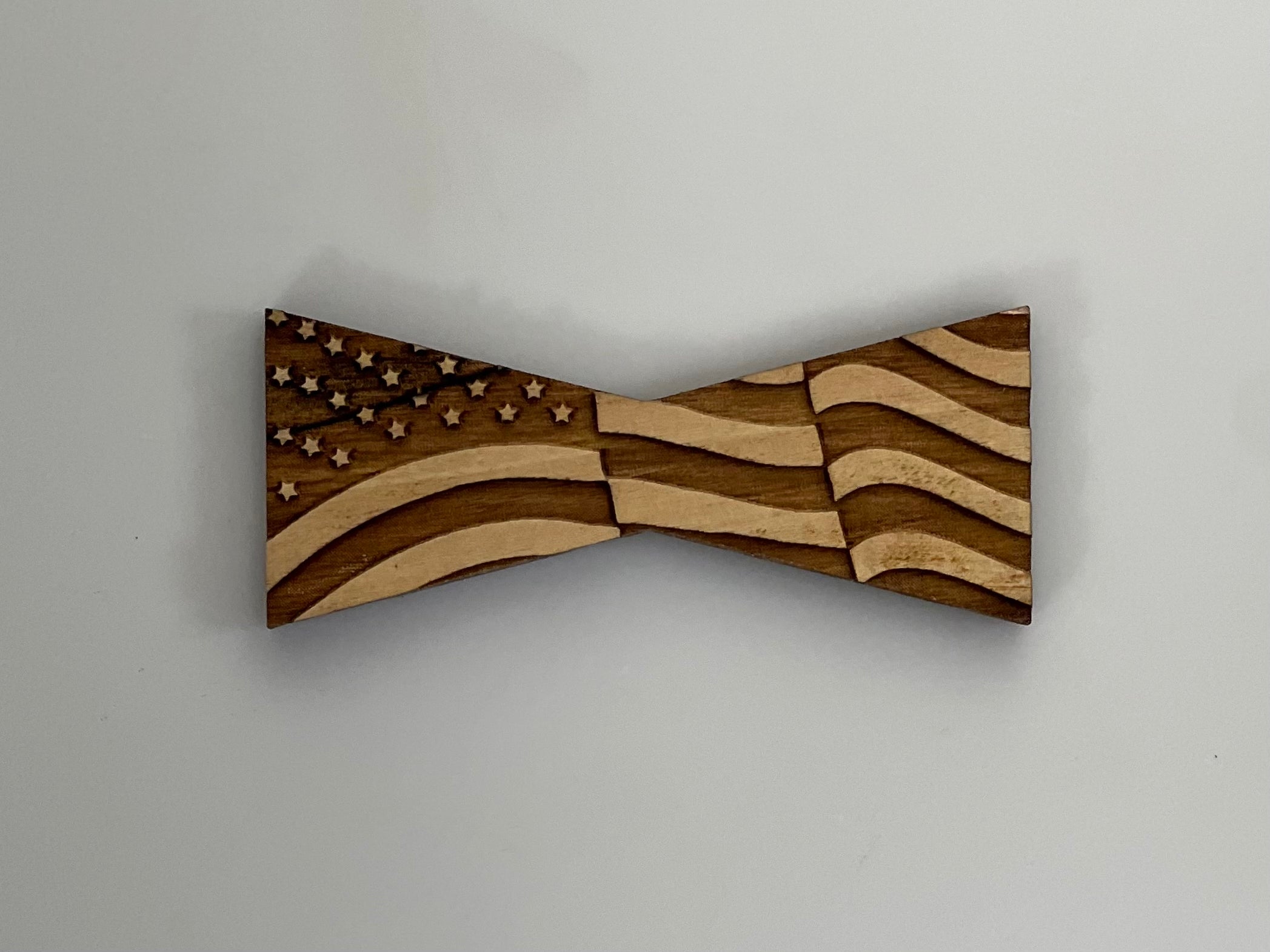 Bowtie--Large Patriotic Waving Flag Bowtie Inlays (1112L Series) | Slab ...