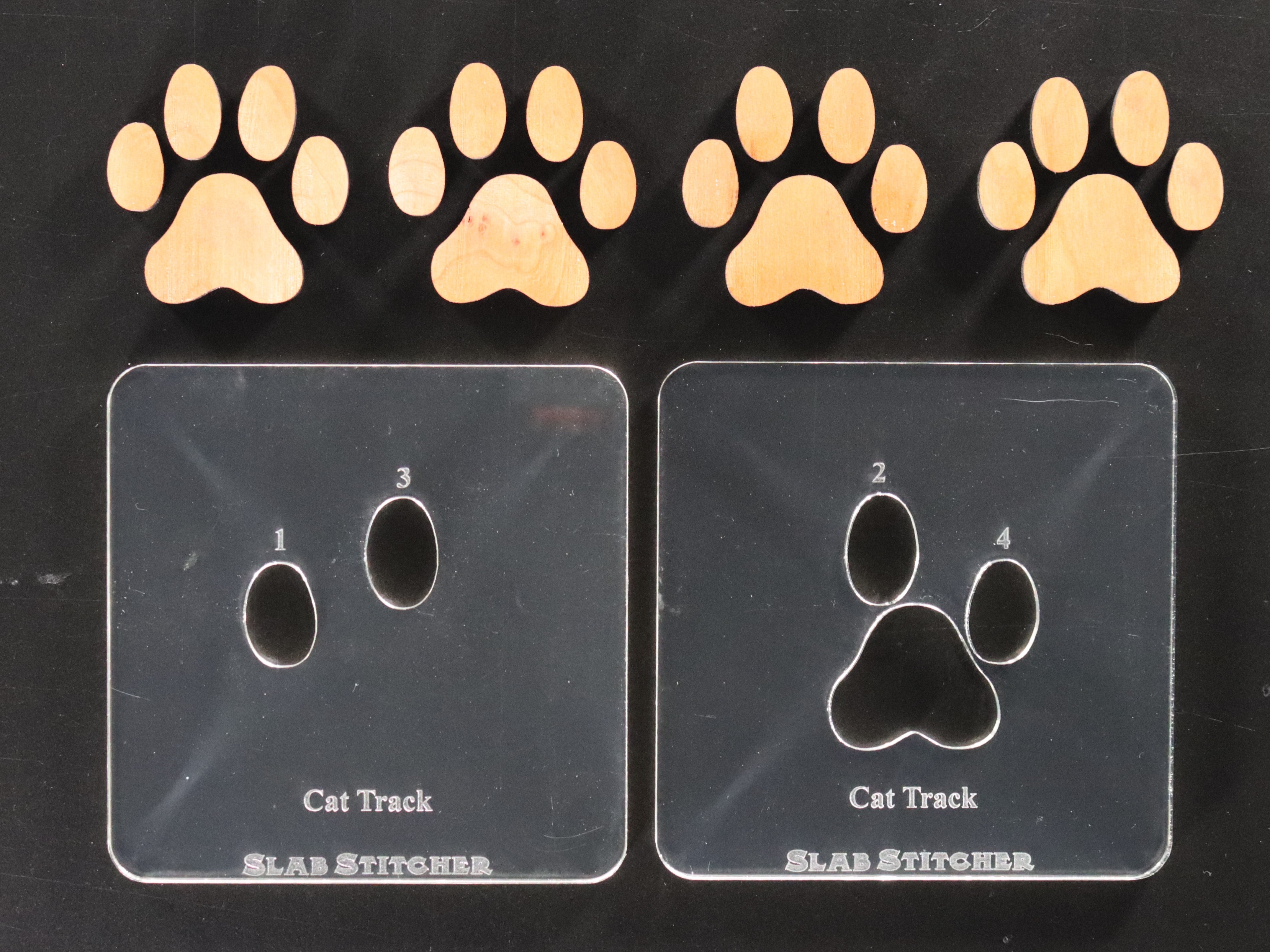 Cat Track Expansion Packs | Various Wood Types | Slab Stitcher