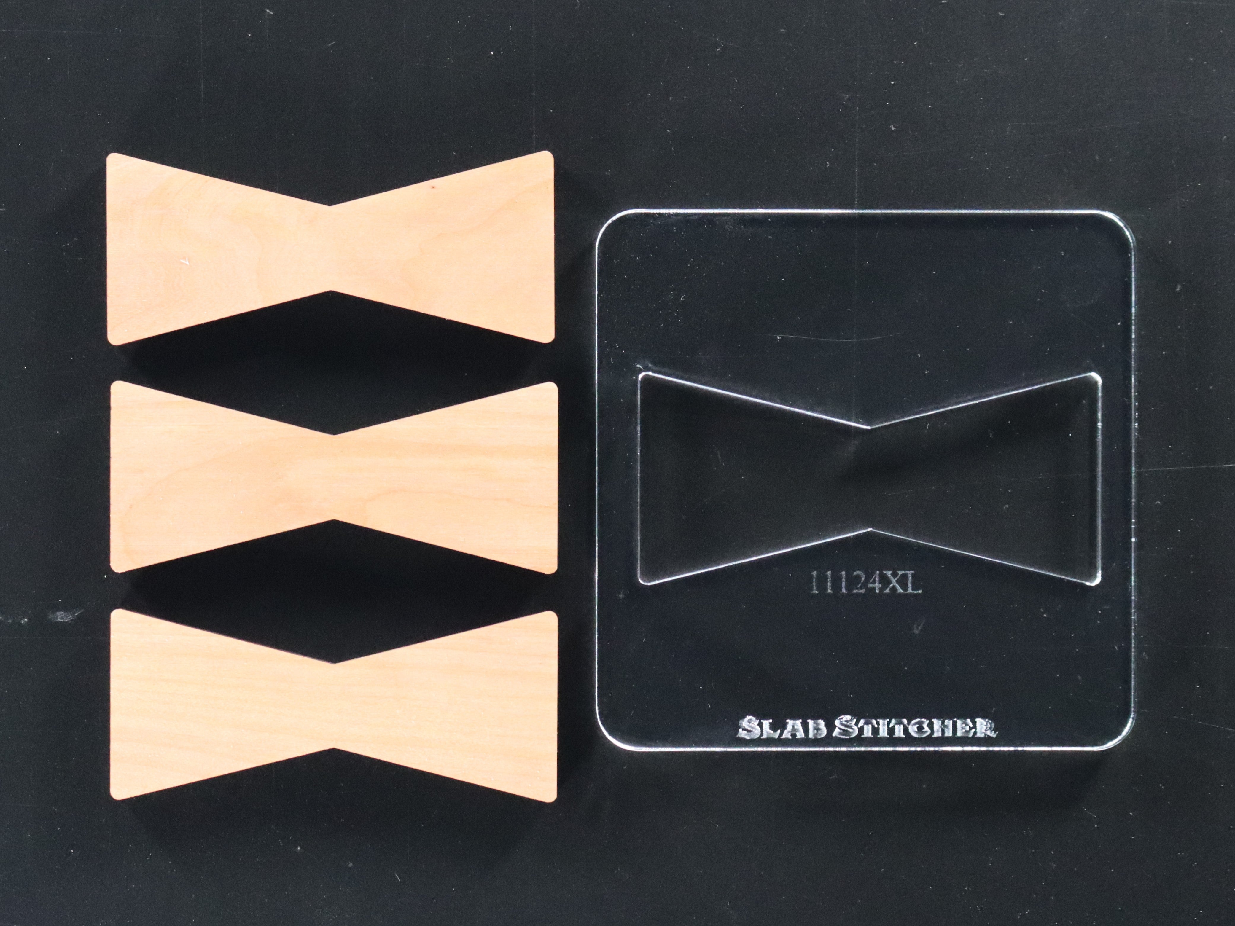 Bowtie Inlays | Woodworking Bowtie Inlays | Slab Stitcher