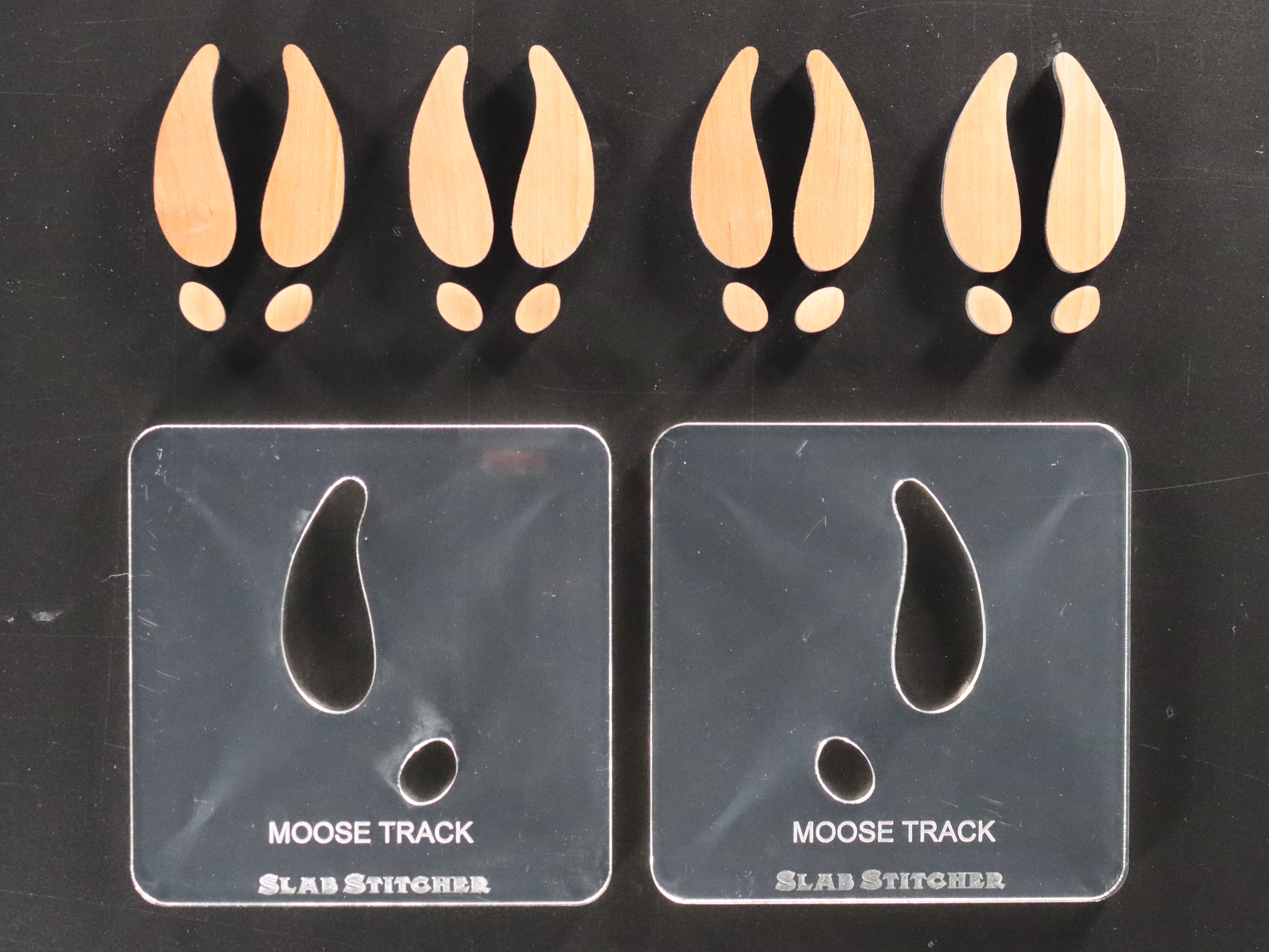 Moose Track Expansion Packs | Various Wood Types | Slab Stitcher