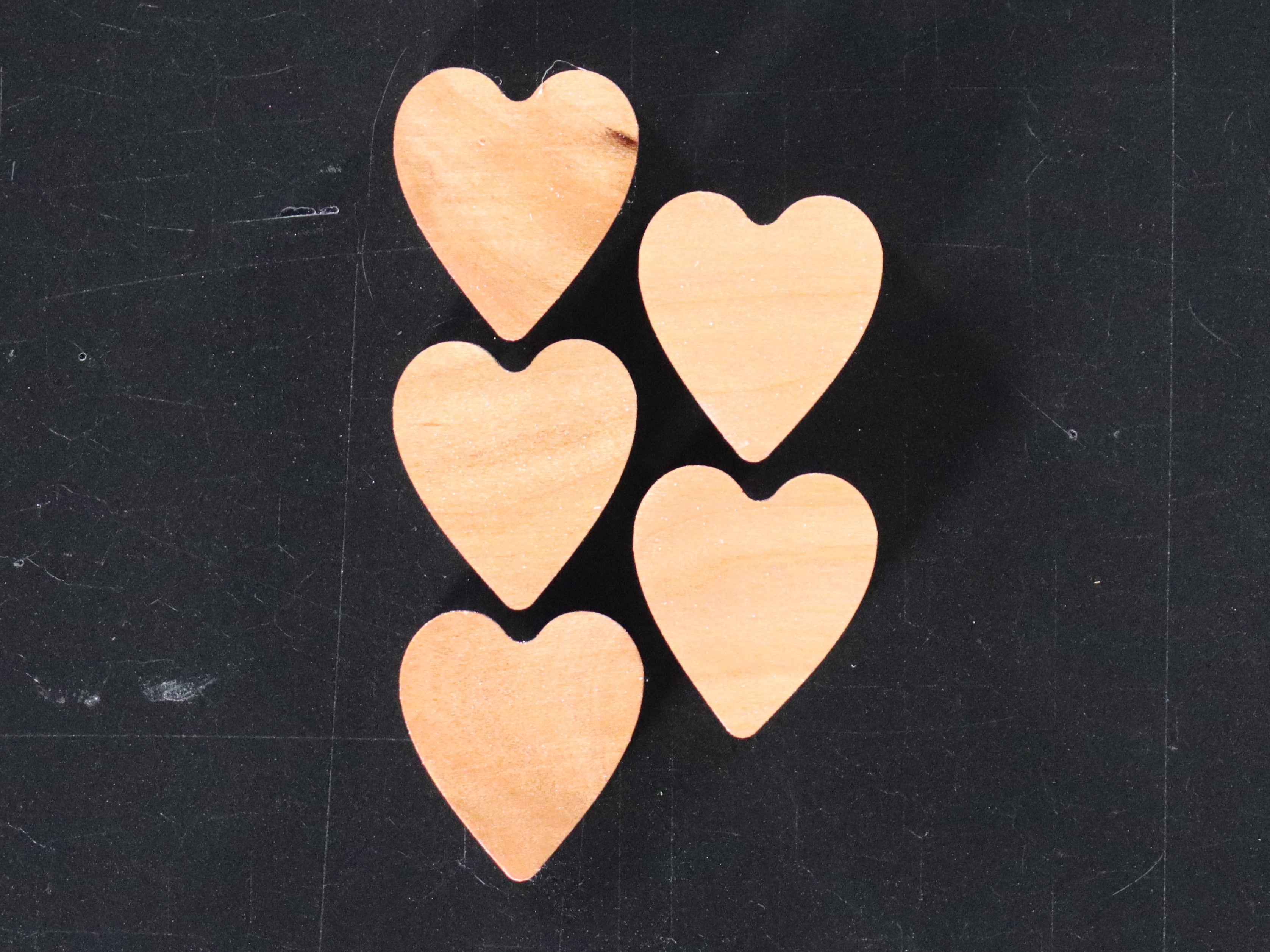 Heart Inlays--Small Solid Heart Inlays | Slab Stitcher