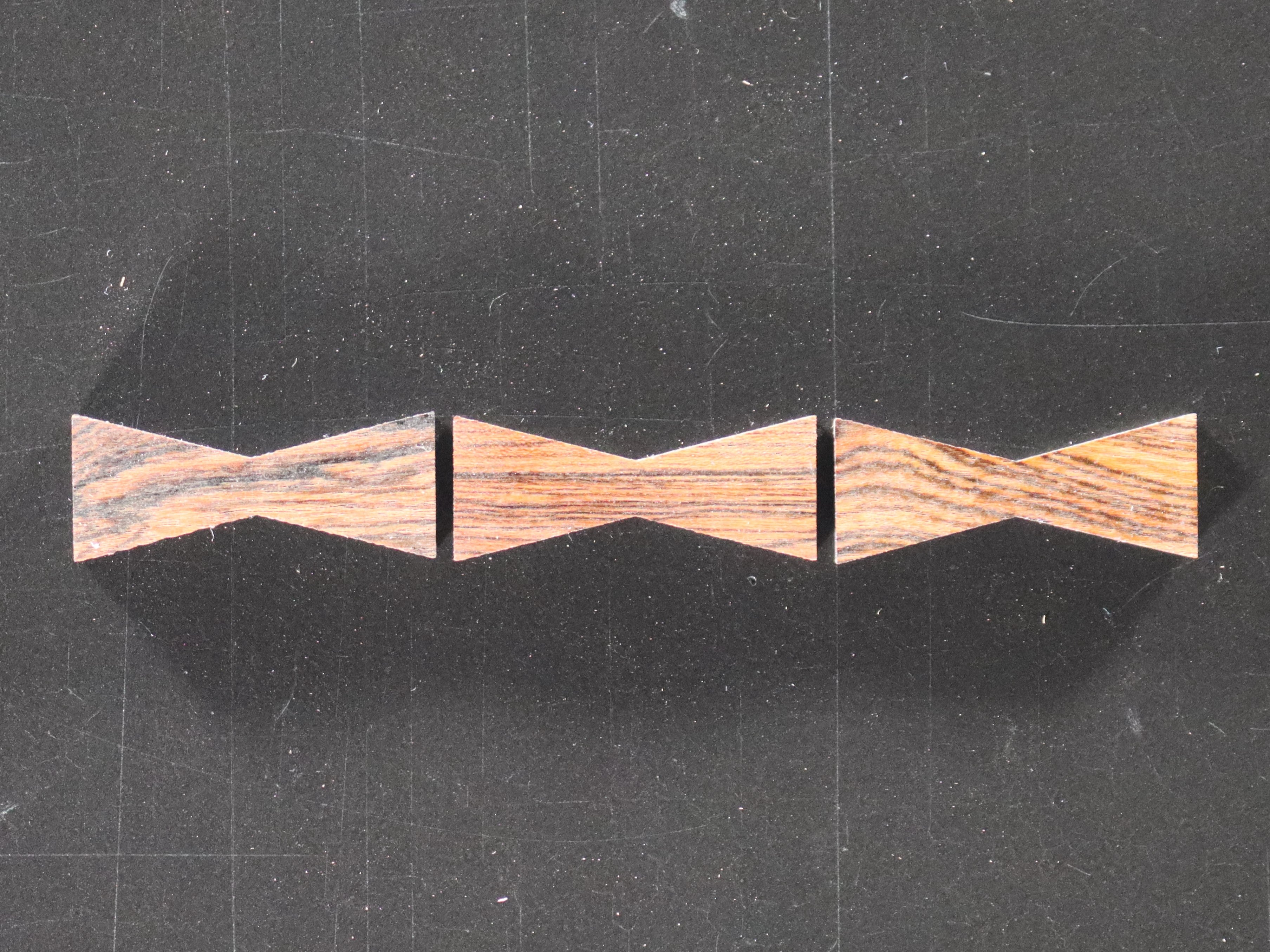 Bowtie Inlays | Woodworking Bowtie Inlays | Slab Stitcher
