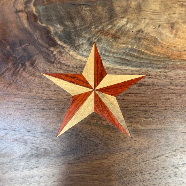 Star--1/8" 5 Point Segmented Star Inlays | Slab Stitcher